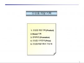 신상품 개발 기획-1페이지