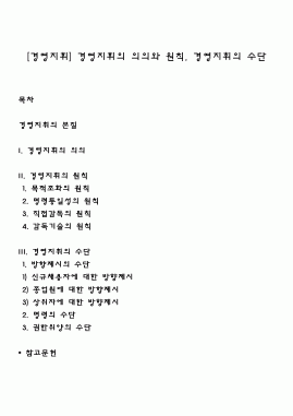 [경영지휘] 경영지휘의 의의와 원칙 경영지휘의 수단-1페이지