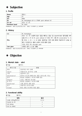 Case Study - Rt hemiplegia-1페이지