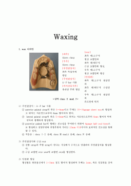 Waxing - 치기공과-1페이지