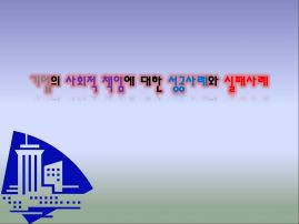 기업의 사회적 책임 성공사례기업의 사회적 책임 실패사례사회적 책임 개념기업 CSRCSR 성공 사례두산 그룹의 위기-1페이지