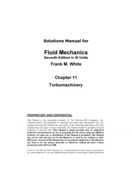 Fluid Mechanics-Frank M White Solution Ch11-1페이지