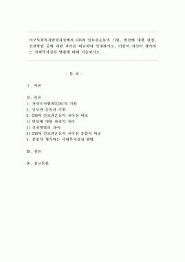 서구사회복지발달과정에서 COS와 인보관운동의 기원 빈민에 대한 관점 실천방법 등에 대한 차이를 비교하여 설명하시오 더불어 자신이 생각하는 사회복지실천 방법에 대해 서술하시오-1페이지