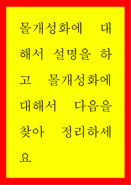 심리학개론 ) 몰개성화에 대해서 설명을 하고 몰개성화에 대해서 다음을 찾아 정리하세요-1페이지