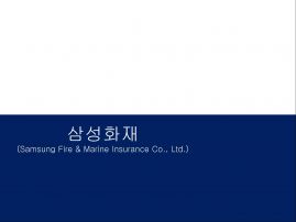 삼성화재 소개지급여력비율(RBC)손해율경영지표-1페이지