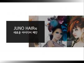 JUNO HAIR의 새로운 아이디어 제안-1페이지