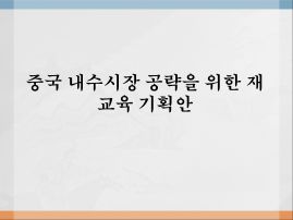 중국 내수시장 공략,중국의 경제의 특징,중국의 권력구조,정책적 특징과 전망,현대중국의 경제 흐름-1페이지