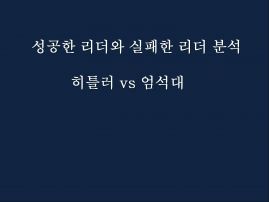 성공한 리더,실패한 리더,MBTI 유형 분석,AB 유형 분석,맥클리 랜드의 이론-1페이지