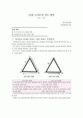 13장 초기문자 지도 방안-1페이지