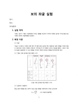 고체역학실험 재료역학실험 좌굴 실험 보고서-1페이지