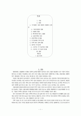 부동산법제 주거관련 사회 환경의 변화와 문제점 이에 따른 주택관련법제 및 주거정책의 현황 및 문제점 주택법․정책의 올바른 방향-1페이지