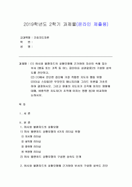 허시와 블랜차드의 상황모형에 근거하여 자신이 속해 있는 부서 (병동 또는 가족 등 어느 집단이든 상관없음)의 구성원 성숙도를 진단하고, 집단에 가장 적합한 지도자 행동 유형 (리더십 스타일)은 무엇인지 매니지리얼 그리드 이론을 기초로 하여 결정하시오-1페이지