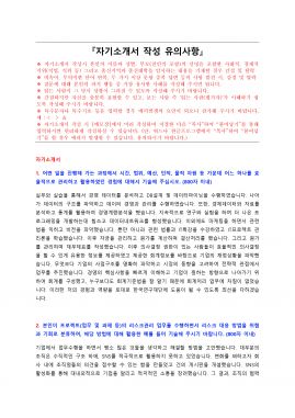 한국연구재단 신입 자기소개서 + 면접질문모음-1페이지
