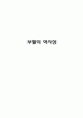 부활의 역사성 소논문-1페이지