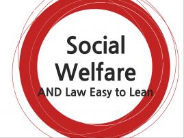Social Welfare,장애인복지법,장애인권리와의무,장애인복지,장애인복지법의과 정책,심신장애자복지법,장애인복지법과정책-1페이지