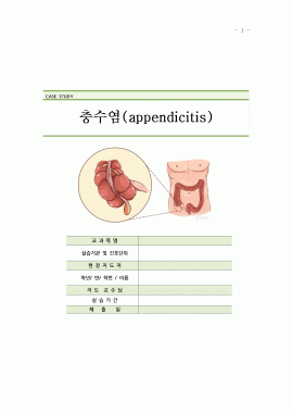 안산병원 응급실 충수염-1페이지