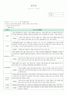 [일반화학실험]초자기구 사용법 및 연구실 유의사항 리포트-1페이지