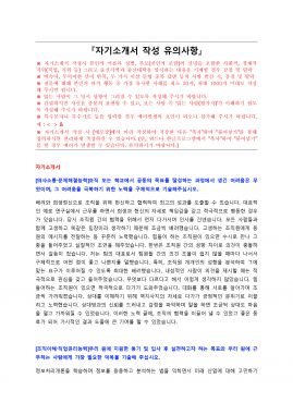 정보통신산업진흥원 자기소개서 + 면접질문모음-1페이지