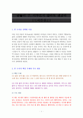 곰돌이 푸, 서두르지 않아도 괜찮아 [독서감상문]-1페이지