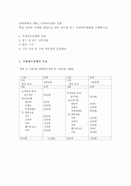 <방통대 2020-2>학생 자신의 가계를 대상으로 하여 장기와 단기 가계재무관리를 수행하시오.-1페이지