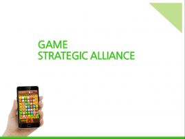 GAME STRATEGIC ALLIANCE,카카오톡,HNH라인,네이버라인,게임로프트,NHN라인의 전략적 제휴 배경,게임빌의 전략적제휴 성과-1페이지