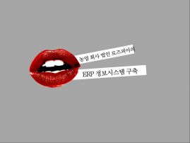 경영정보시스템(ERP) 구축 성공사례 /화훼기업/A+-1페이지