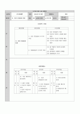 양성평등의 추구-도덕과 수업안-1페이지