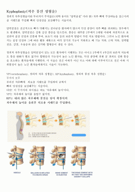 Kyphoplasty(경피적 풍선 척추 성형술)-1페이지