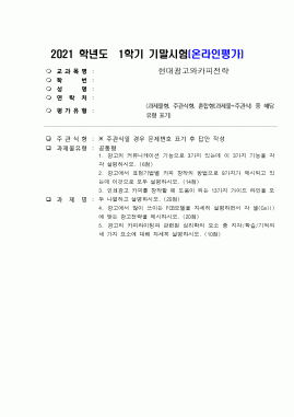 현대광고와카피전략       목차  1. 광고의 커뮤니케이션 기능으로 3가지 있는데 이 3가지 기능을 각각 설명하시오. (6점)-1페이지