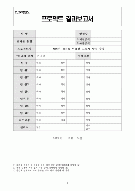 [프로젝트 결과보고서] 적외선 센서를 이용한 고독사 방지 장치-1페이지