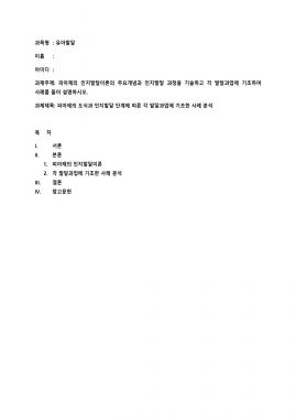 유아발달_피아제의 인지발달이론의 주요개념과 인지발달 과정을 기술하고 각 발달과업에 기초하여 사례를 들어 설명하시오.-1페이지