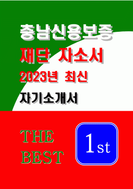 충남신용보증재단 자소서 충남신용보증재단 자기소개서] 우리 재단에서 일해야 하는 이유 충남신용보증재단 직업윤리가 왜 중요한지 충남신용보증재단 직무역량과 해당 역량 - 충남신용보증재단 2022-1페이지