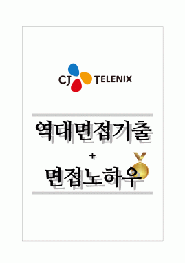 CJ텔레닉스 역대면접기출 면접노하우-1페이지