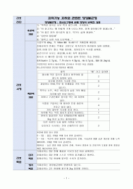 저작기능 저하와 관련된 영양불균형(간호진단 및 간호과정 1개)-1페이지