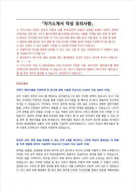 에어서울 채용 자기소개서 + 면접질문 + 작성요령-1페이지