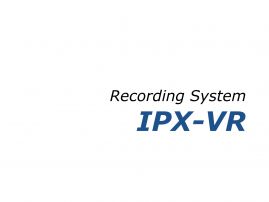 Recording System IPX-VR, CRM CTI 콜센터 고객센터 구축-1페이지