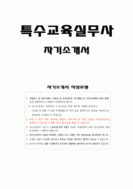 특수교육실무사 자기소개서) 서울특별시 교육청 특수교육실무사 자소서 합격예문 특수교육실무사 지원동기 업무이해도 서울시교육청 교육공무직원 특수교육실무사 사회적 조직적응력 자기계발 자소서-1페이지