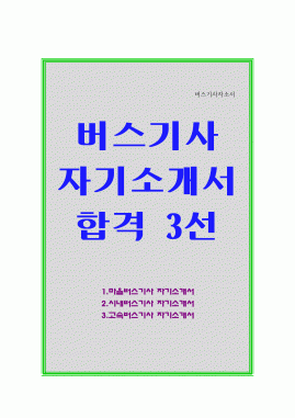 버스기사 자소서 합격3세트(시내버스운수회사자기소개서/마을버스/고속버스기사자기소개서)버스기사 자기소개서 시내버스기사자기소개서 고속버스기사 마을버스기사자기소개서 버스기사지원동기 운수회사 자기소개서-1페이지