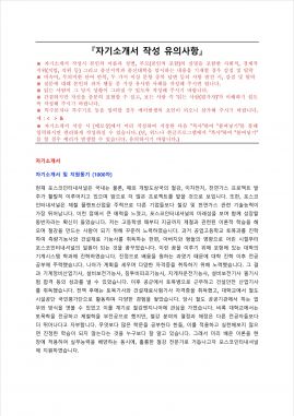 포스코인터내셔널 자기소개서 면접질문 작성요령 모음-1페이지