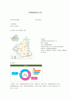 서대문구 지역탐방보고서-1페이지