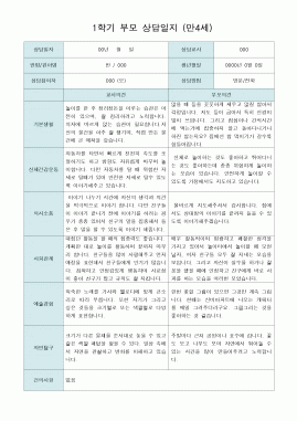 1학기 부모 상담일지 만4세 18-1페이지