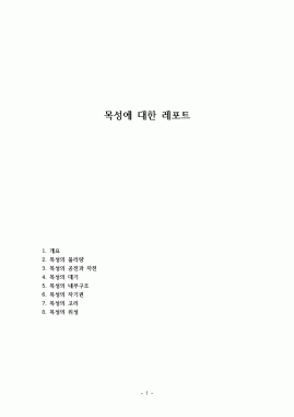 목성에 대한 레포트-1페이지