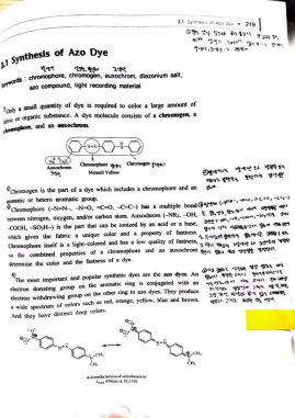 유기및분석화학실험 synthesis of azo dye 실험 레포트-1페이지
