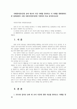 사례관리론4공통 송파 세모녀 사건 사례를 정리하고 이 사례를 생태체계이론 임파워먼트 모델 사회지지망이론에 기반하여 비교 분석하시오00-1페이지