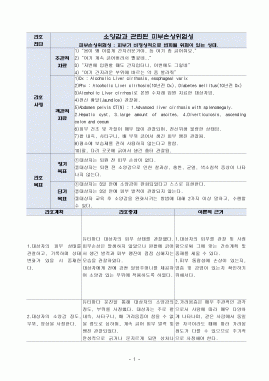 소양감과 관련된 피부손상위험성(간경화)-1페이지