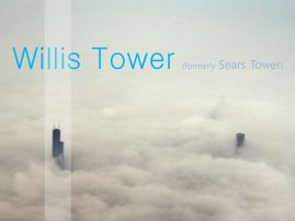 구조 시스템 발표 자료 (윌리스 타워_Willis tower/ 시어스타워_Sears tower)-1페이지