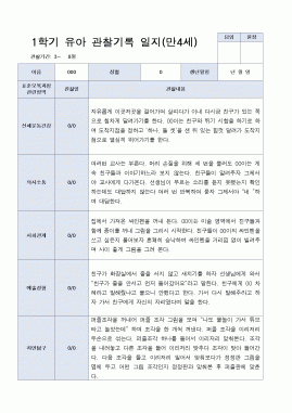 3-8월 만 4세 관찰일지 18명-1페이지