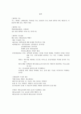 (사진O)인체구조와기능 A+자료 혈액의 기능과 구성, 구성성분, 혈액응고기전, 신생아 용혈성 질환, 질환과 장애-1페이지