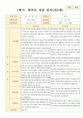 1학기부모상담일지 만 2세 11명-1페이지