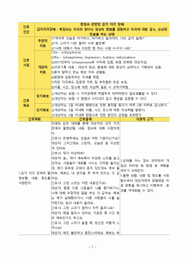 환청과 관련된 감각 지각 장애(PSY)-1페이지